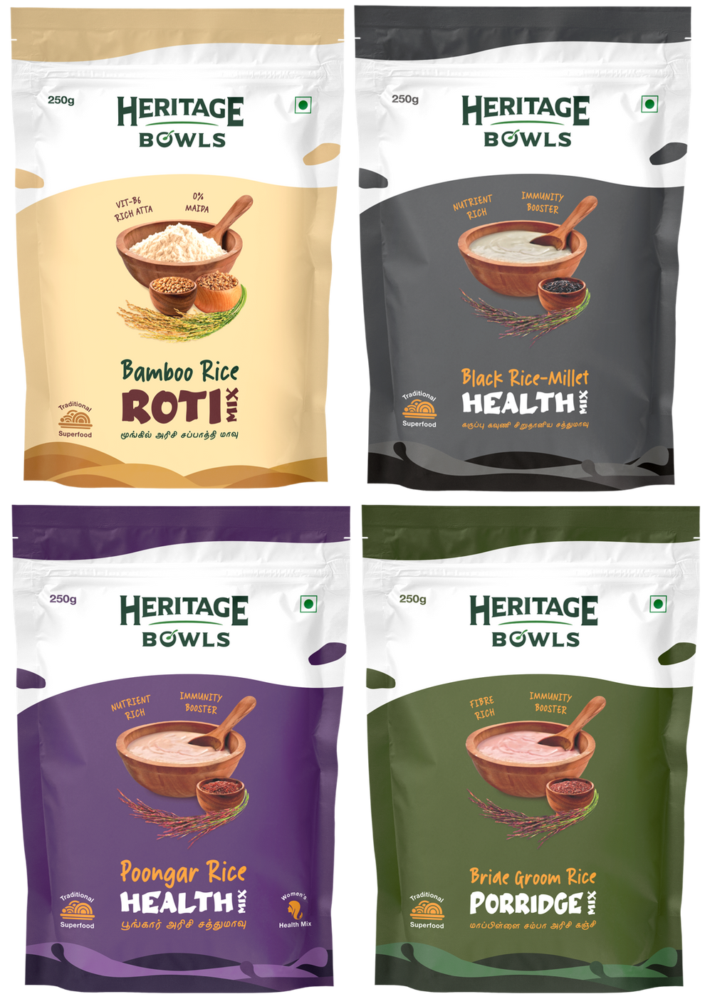 Instant Foods Combo Pack – Heritage Bowls
